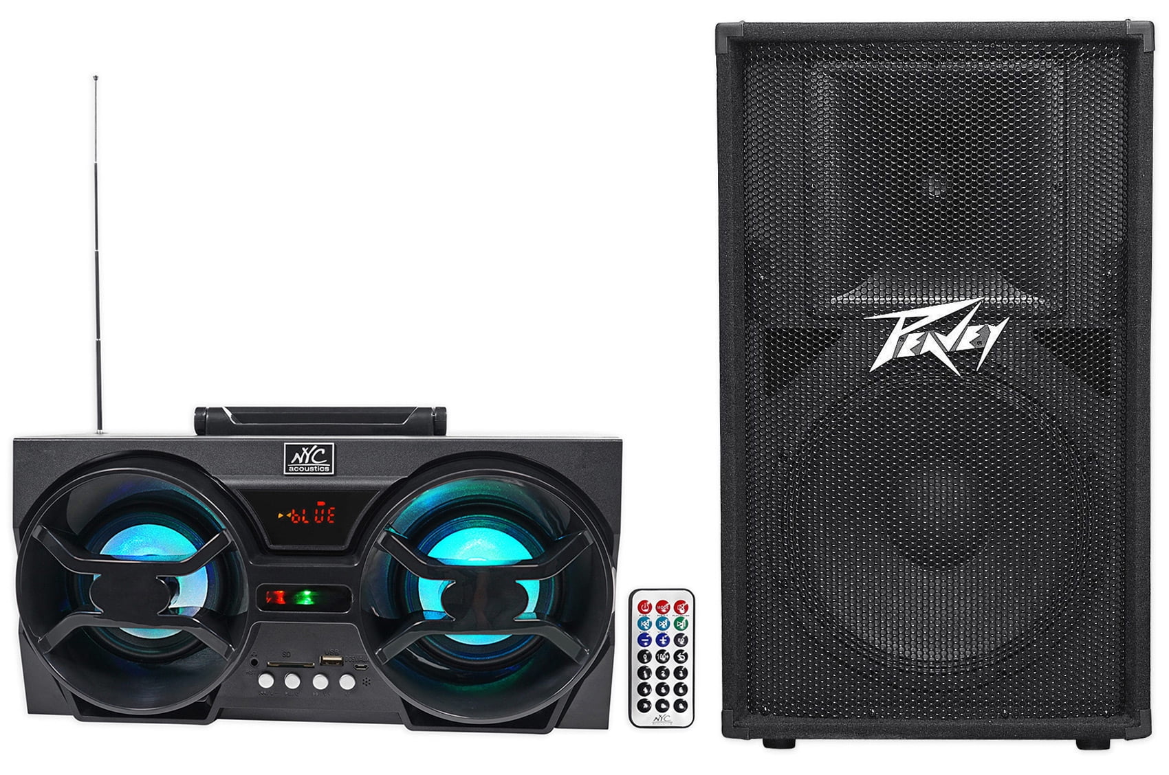 Peavey PV115 800 Watt 15" 2-Way Speaker System Cabinet PV 115 + Free ...
