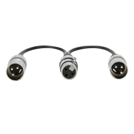 XLR Adapter, XLR Splitter Cable Transmission Safe For Most People For ...