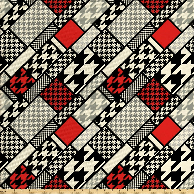Red Modern Fabric Patterns