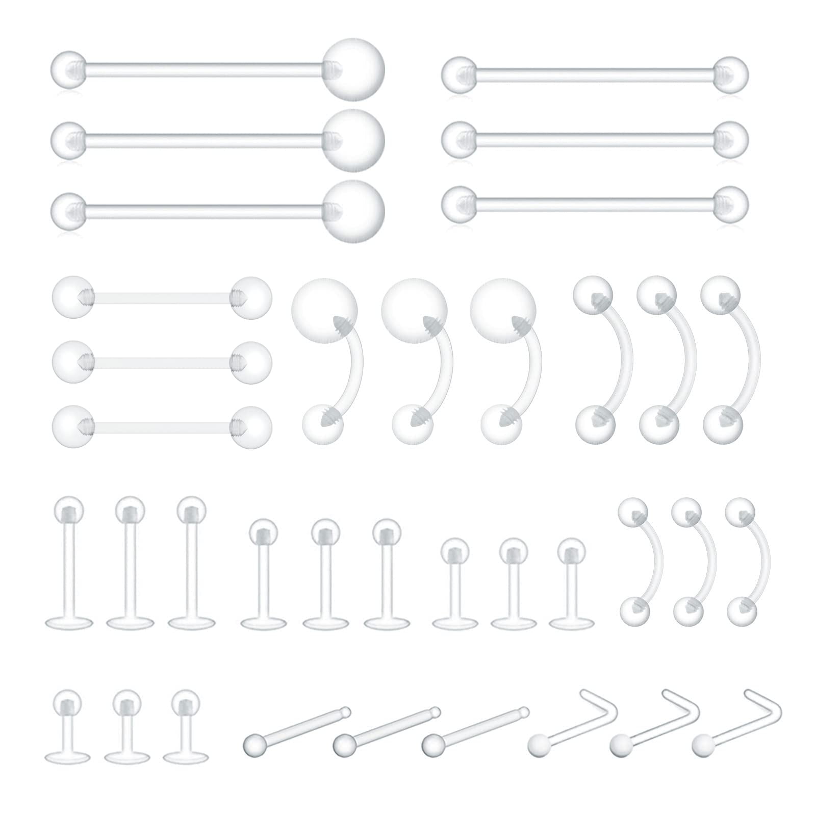 Click here for Unbranded 36-Piece Invisible Bio-Flex Plastic Pier... prices