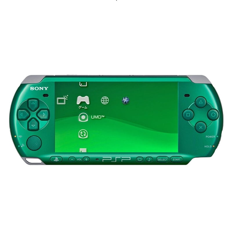 Restored Playstation Portable PSP 3000 Gaming Console, Green ...