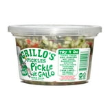 Grillo's Pickles, Kosher Gluten Free Mild Pickle de Gallo, 14 oz Tub ...