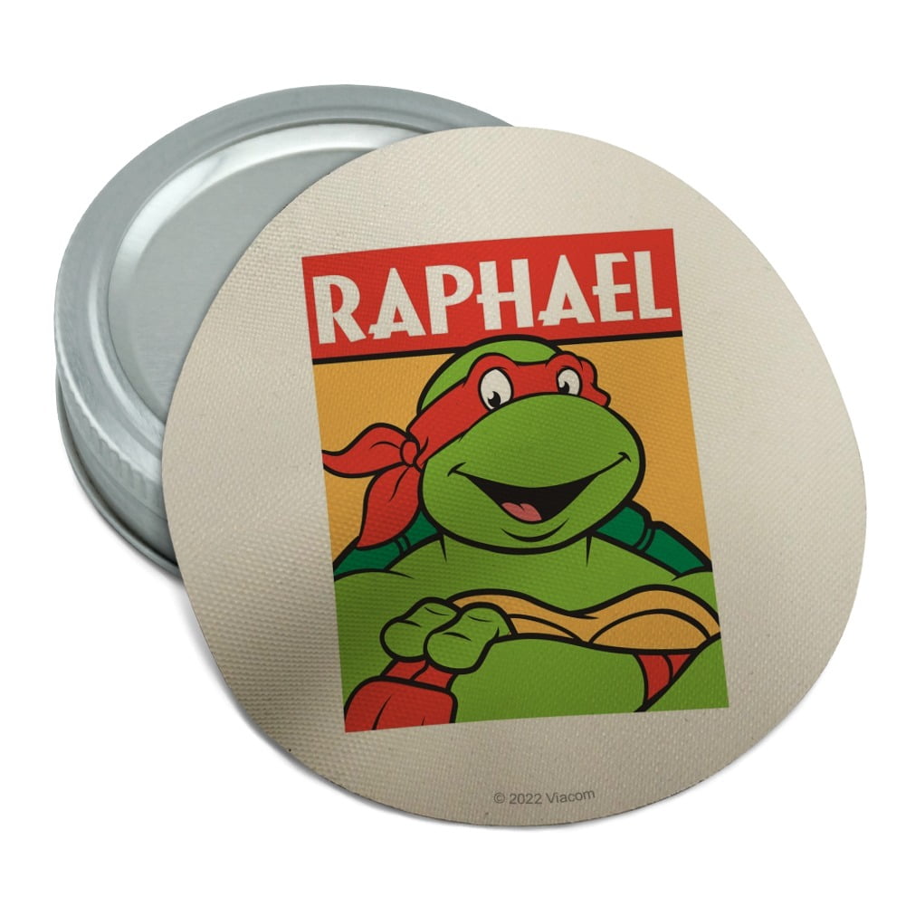 Teenage Mutant Ninja Turtles Raphael Round Rubber Non-Slip Jar Gripper ...