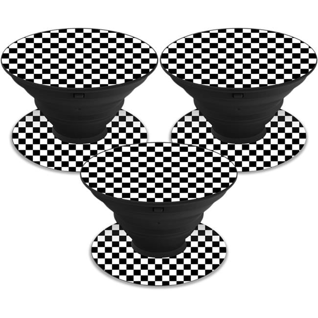 MightySkins POSOCK-Check Skin Decal Wrap for Pop Sockets Sticker - Pack ...