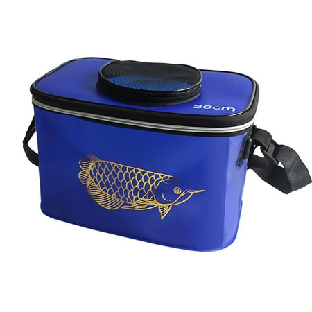 Fishing Bucket Transparent Eva Folding Fish Bucket Small Size With Rope ...