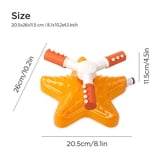 All For Paws Chill-Out 360-Rotation Dog Outdoor Water Sprinkler Toy ...