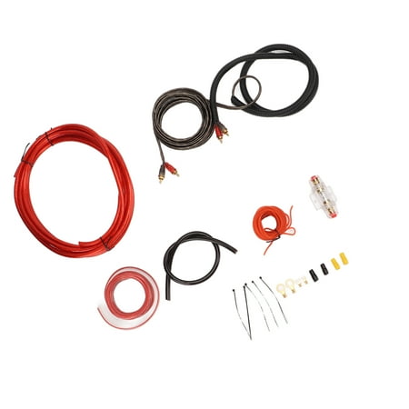 Car Wiring Kit, Installation Wiring Kit Abrasion Resistant Low Noise ...