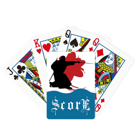 Stab Sakura Japan Outline Score Poker Playing Card Index Game | Walmart ...