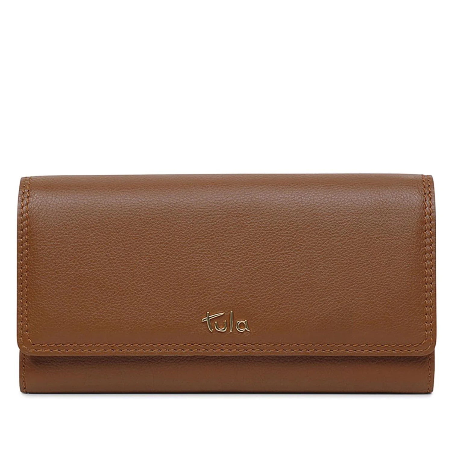 Tula England Large Grainy Leather Matinee Wallet - Walmart.com