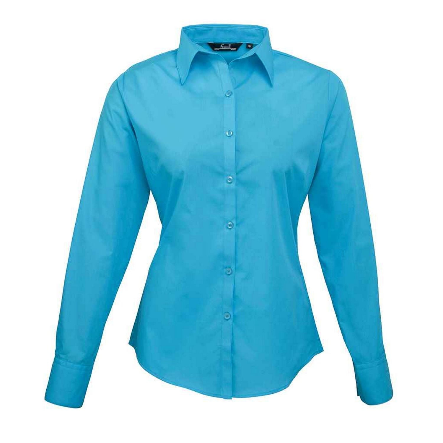 Click here for Premier Womens Long-Sleeved Shirt 18 Us prices