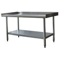 Sportsman Series Upturned Edge Stainless Steel Work Table 24 x 48 ...