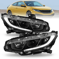 Titans Motors Headlights for 2000–2005 Chevy Impala Chrome Halogen ...