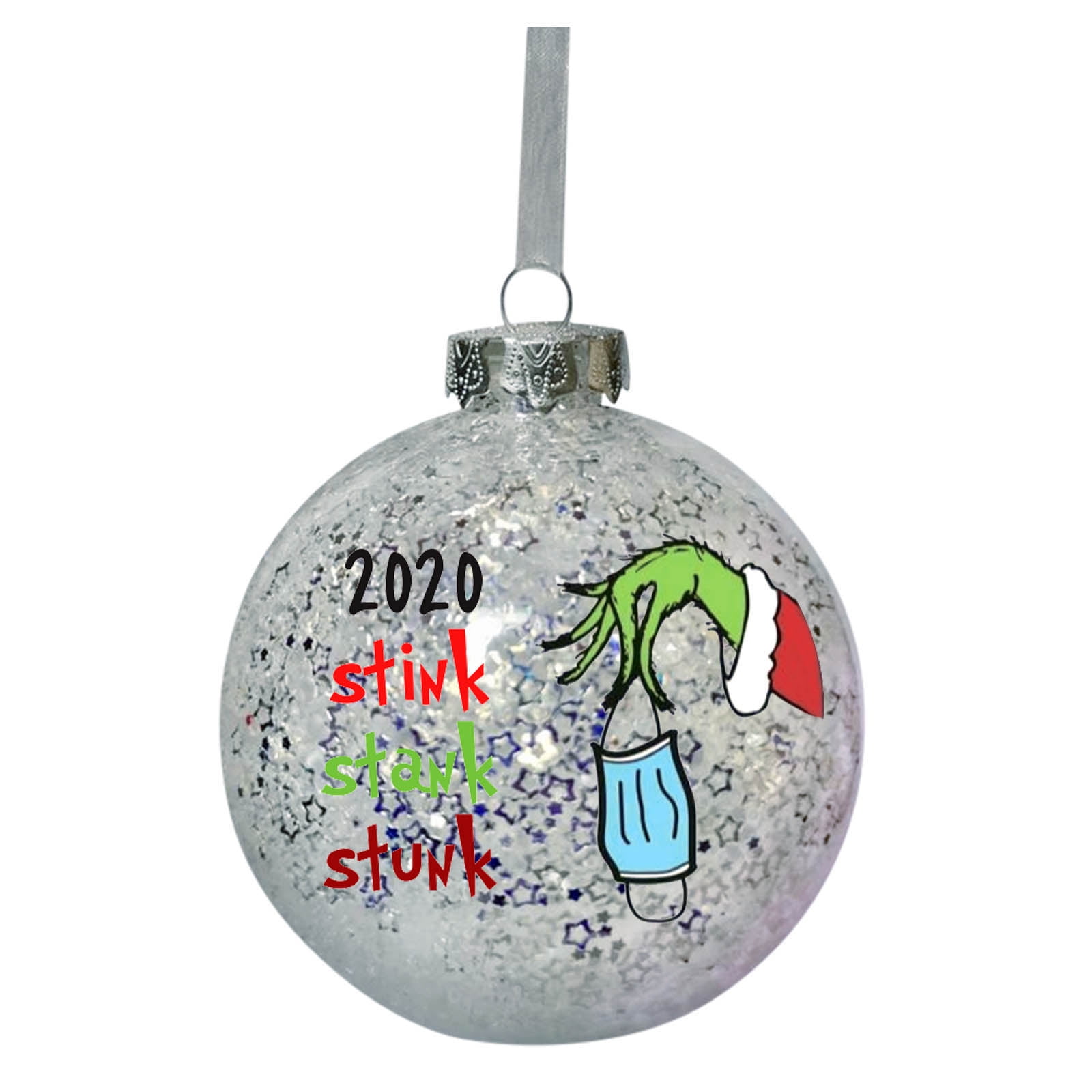 Liquid Christmas Ornaments With Lights