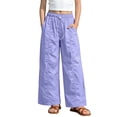 ATOGUTA Jogger Pants Girls School Uniform Pants Cozy Elastic Waist ...