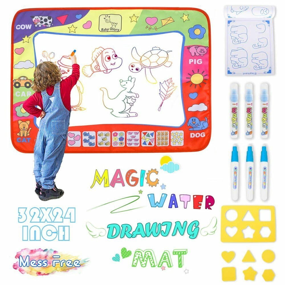 Aqua Magic Doodle Mat 32*24 Inches Extra Large Water Drawing Doodling ...