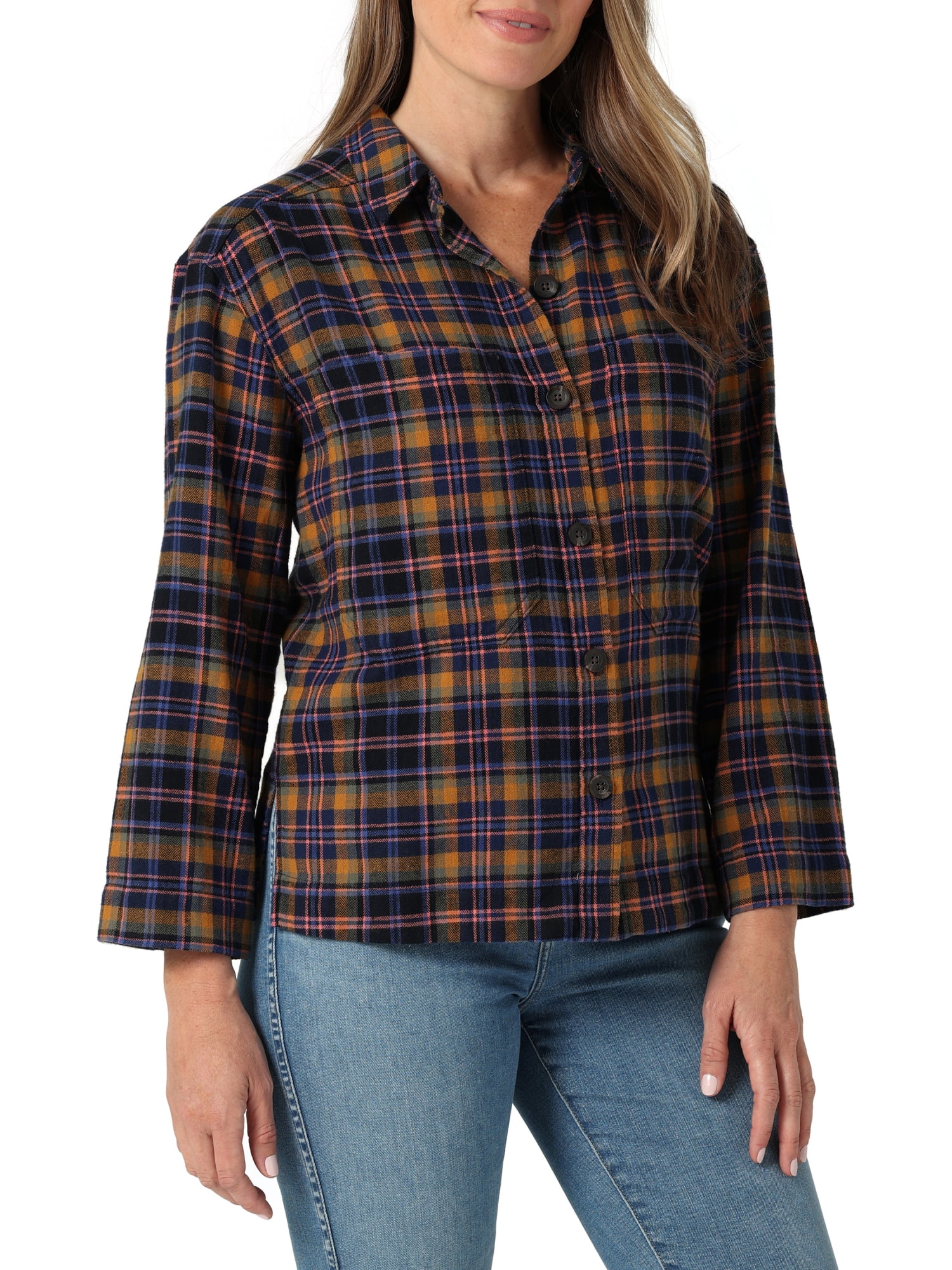 Lee® Women's Long Sleeve Chore Shacket - Walmart.com