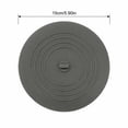 Sink Stopper, Large Round Gray Silicone, 1 Pack for Kitchen Sink ...