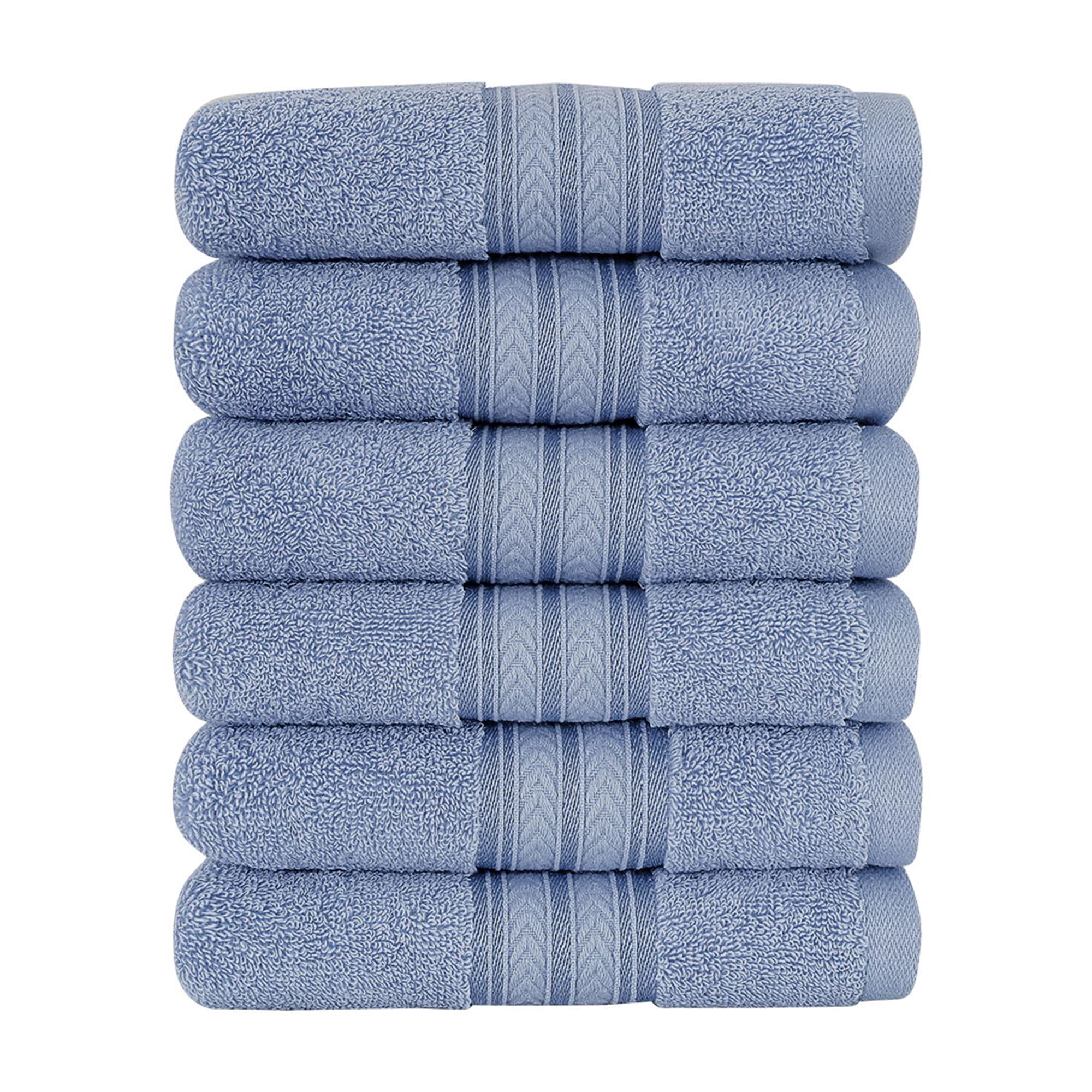 6 Pieces Luxury Hand Towels 100 Cotton Absorbent Bathroom Towels 6 Pieces Luxury Hand Towels 100 Cotton Absorbent Bathroom Towels