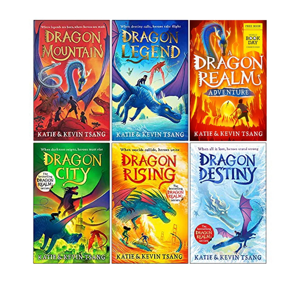 Dragon Realm Series 6 Books Collection Set Including World Book Day By ... Dragon Realm Series 6 Books Collection Set Including World Book Day By ...