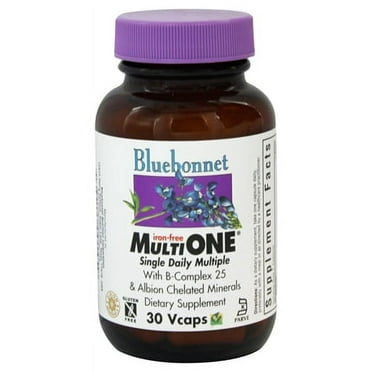 Bluebonnet Multi One, Iron Free, 60 Ct - Walmart.com