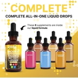 Clean Nutraceuticals Maca Root Liquid Drops, Ashwagandha, Fenugreek ...