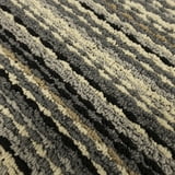 Mainstays Black Striped Apollo Runner Accent Rug, 1'9" x 6' - Walmart.com