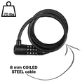 Kryptonite KryptoFlex 815 Combination Cable Lock 5' Length x 8mm ...