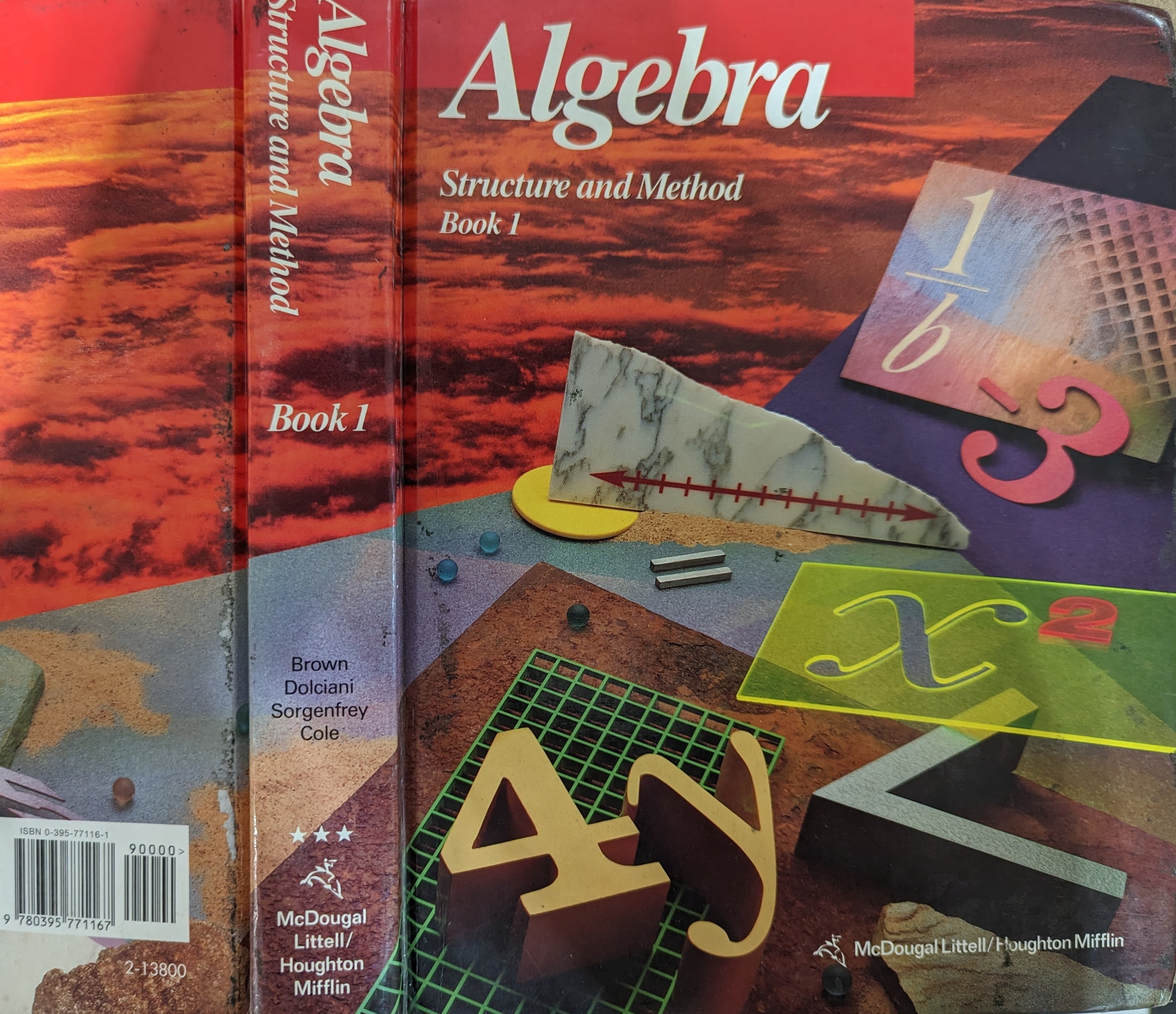 Pre-Owned Algebra Structure & Method Book 1 - Walmart.com