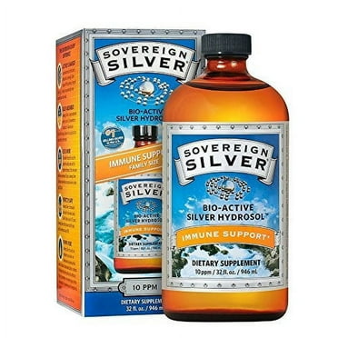 Sovereign Silver Bio-Active Silver Hydrosol for Immune Support ...