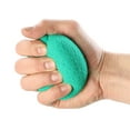 CanDo memory foam hand ball, 3.5" diameter, green (medium), dozen ...
