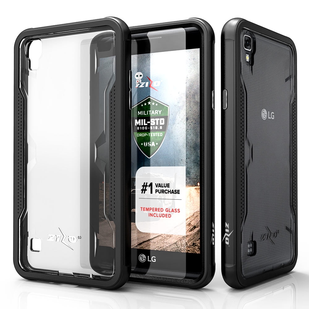 LG Tribute HD Case, Zizo [Shock Series] w/[LG Tribute HD Screen ...