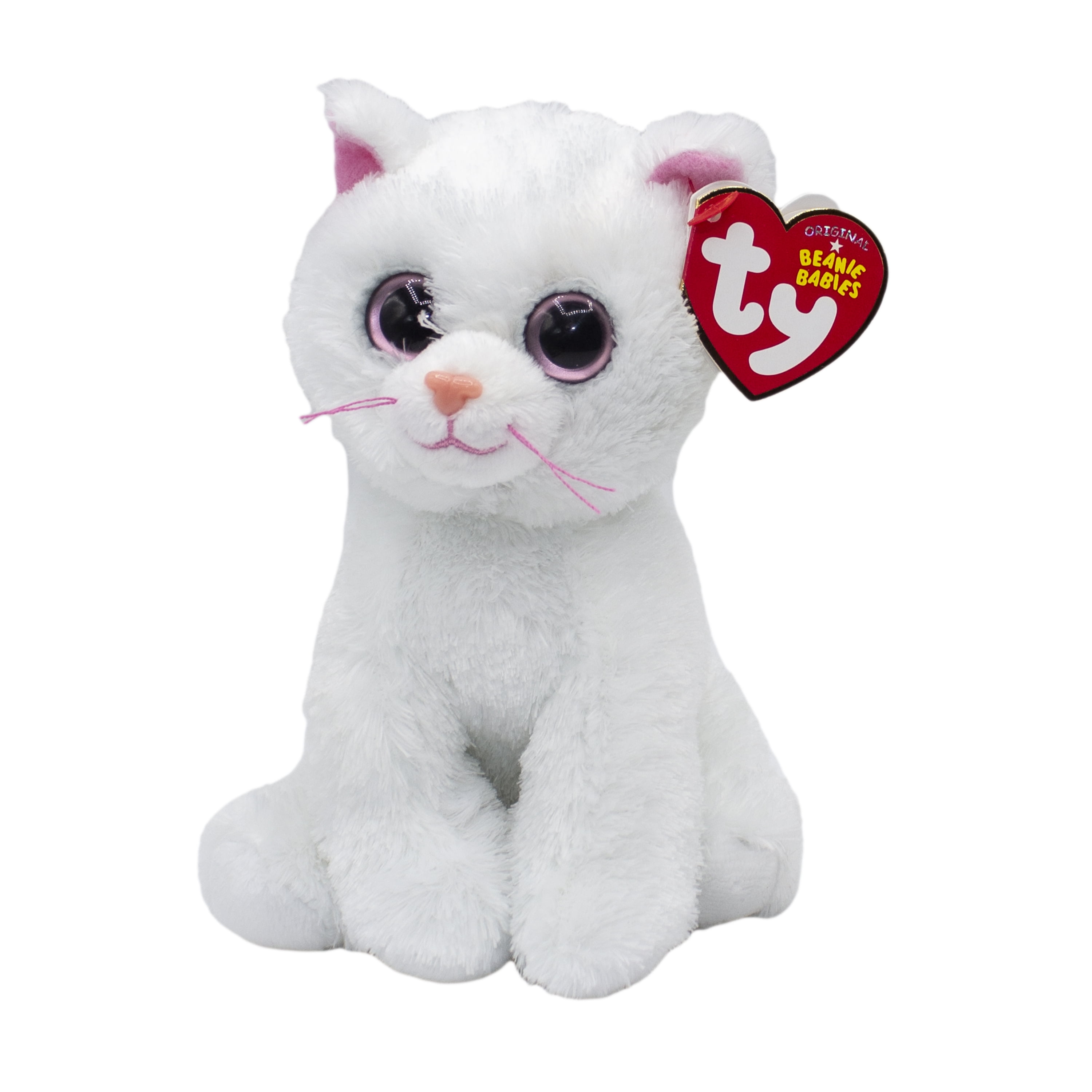 Ty Beanie Baby: Bianca the Cat | Big Eyes | Stuffed Animal | MWMT ...