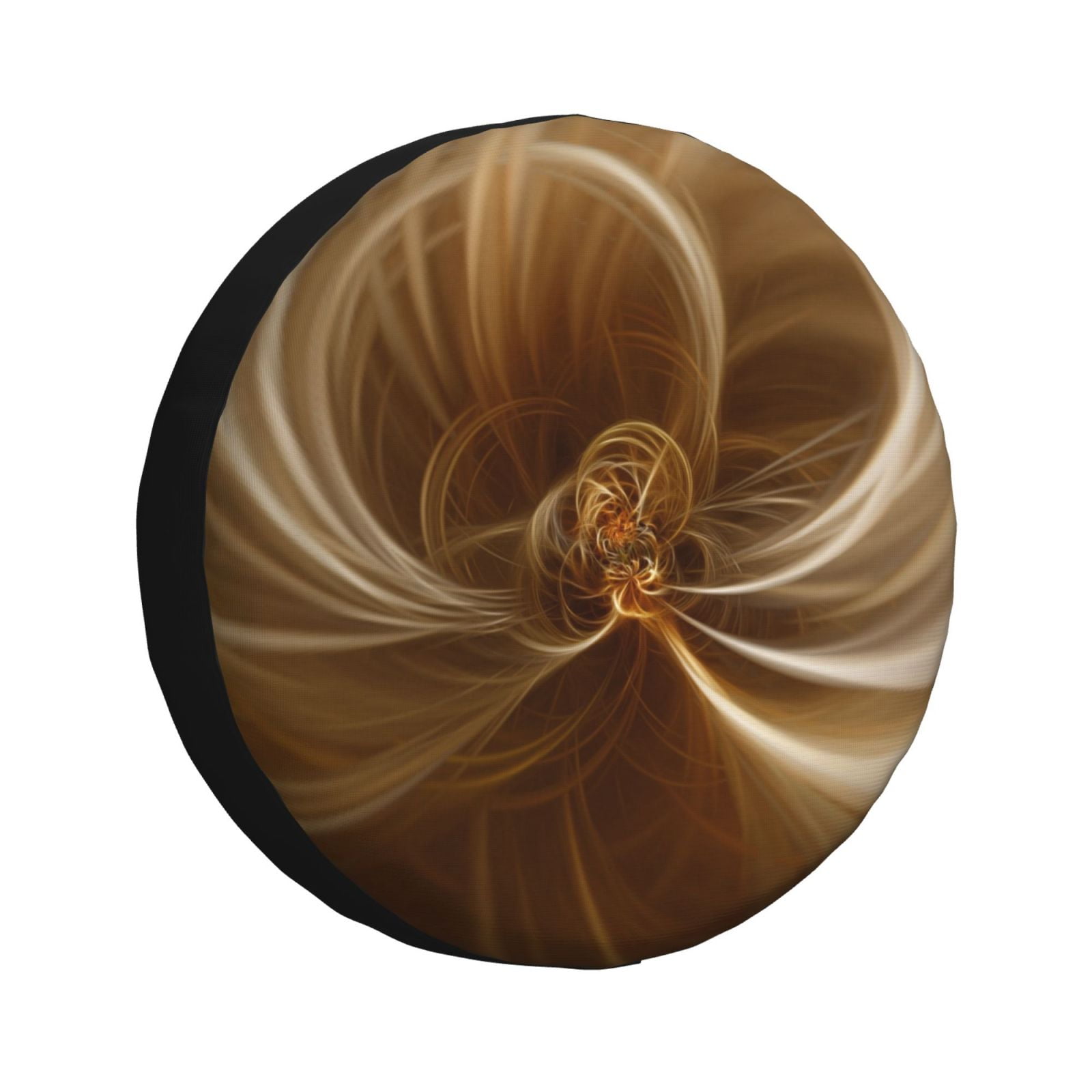 Waterproof Spare Wheel Cover, Gold Swirl Adjustable Wheel Cover For ...