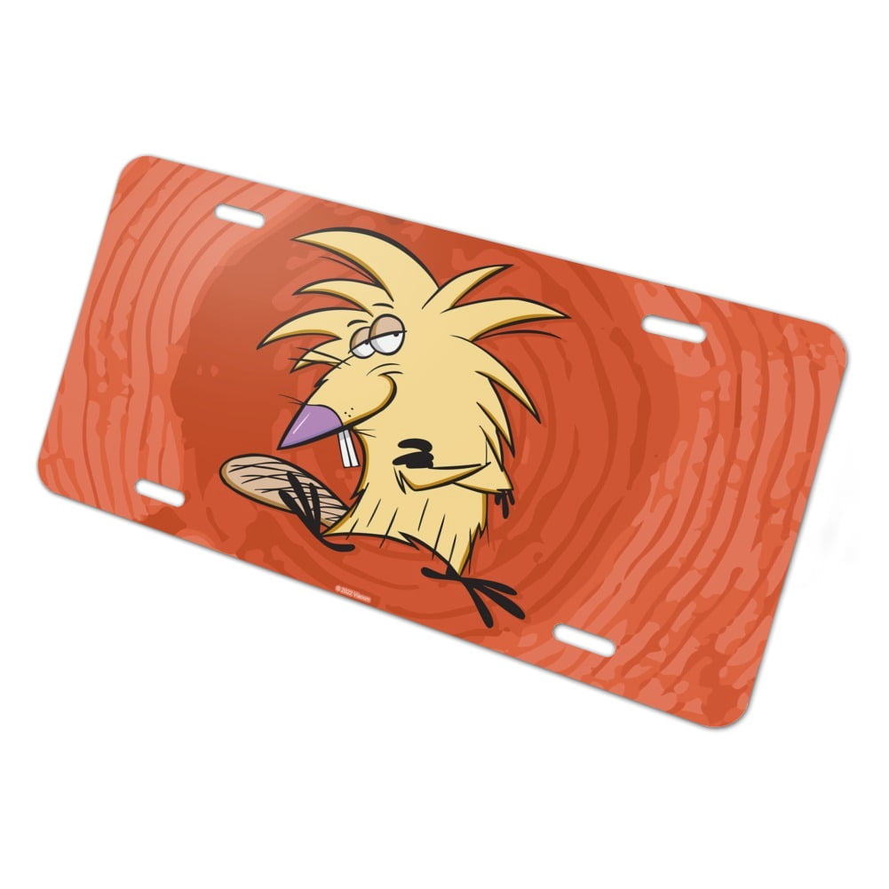Angry Beavers Norbert Novelty Metal Vanity Tag License Plate - Walmart.com
