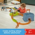 Thomas & Friends Toy Train Track Set, Percy’s Connect & Build Track ...