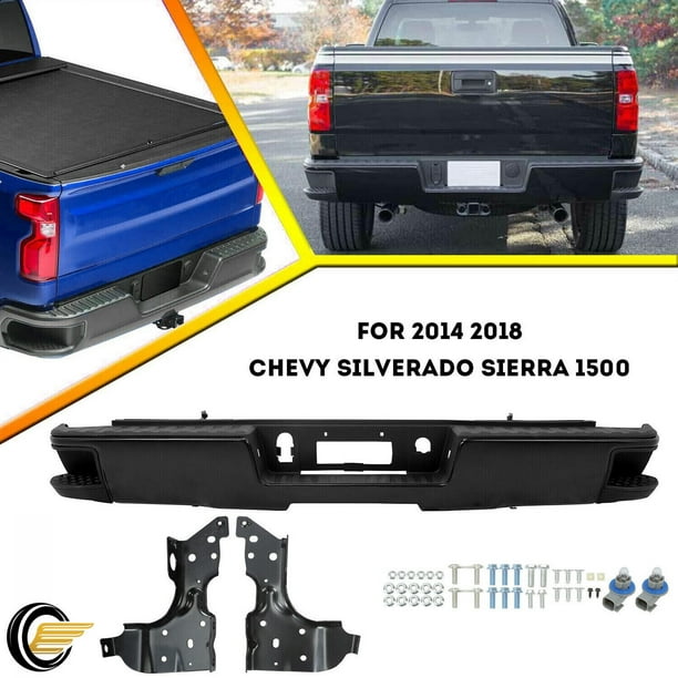 Kojem Rear Bumper Assembly for 2014-2018 Chevy Silverado GMC Sierra ...
