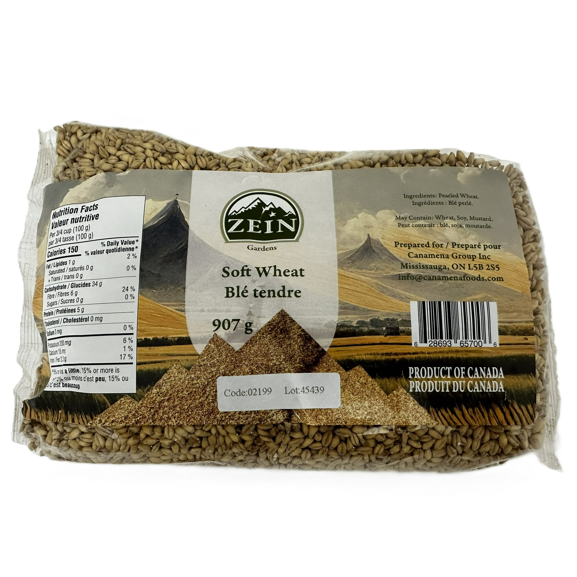 Click here for Zein Soft Wheat 2lb 907 G prices