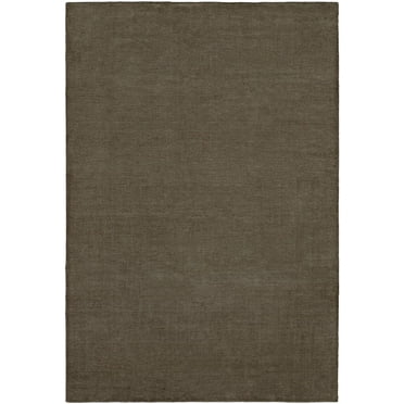 K2 Floor Style Meridian Grey Fog Hand Made Wool & Silkette™ Area Rug ...