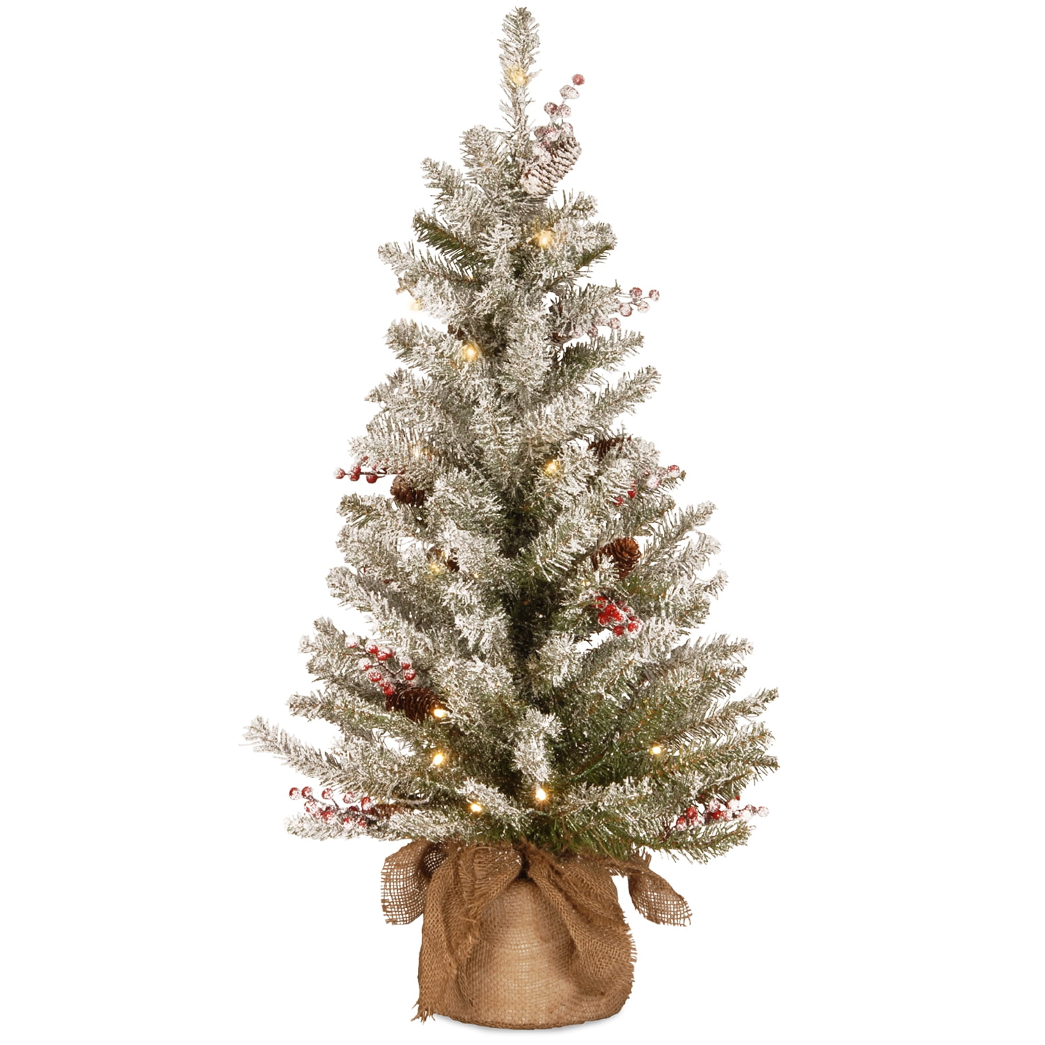 Click here for National Tree Company 3 Foot Pre Lit Dunhill Fir A... prices