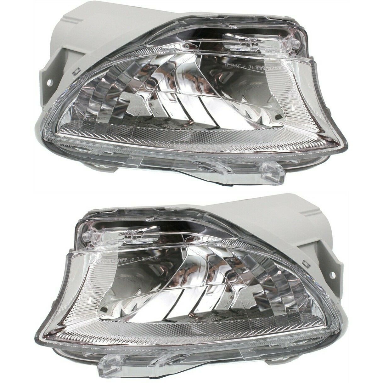 Set of 2 Clear Lens Fog Light For Lexus LS460 Lexus LS600h LH & RH ...