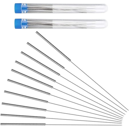 Dinohhi 3D Printer Nozzle Cleaning Needles, Stainless Steel Cleaning ...