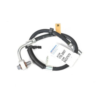GM Genuine Parts Rear Hydraulic Brake Hose Assembly Black - Walmart.com
