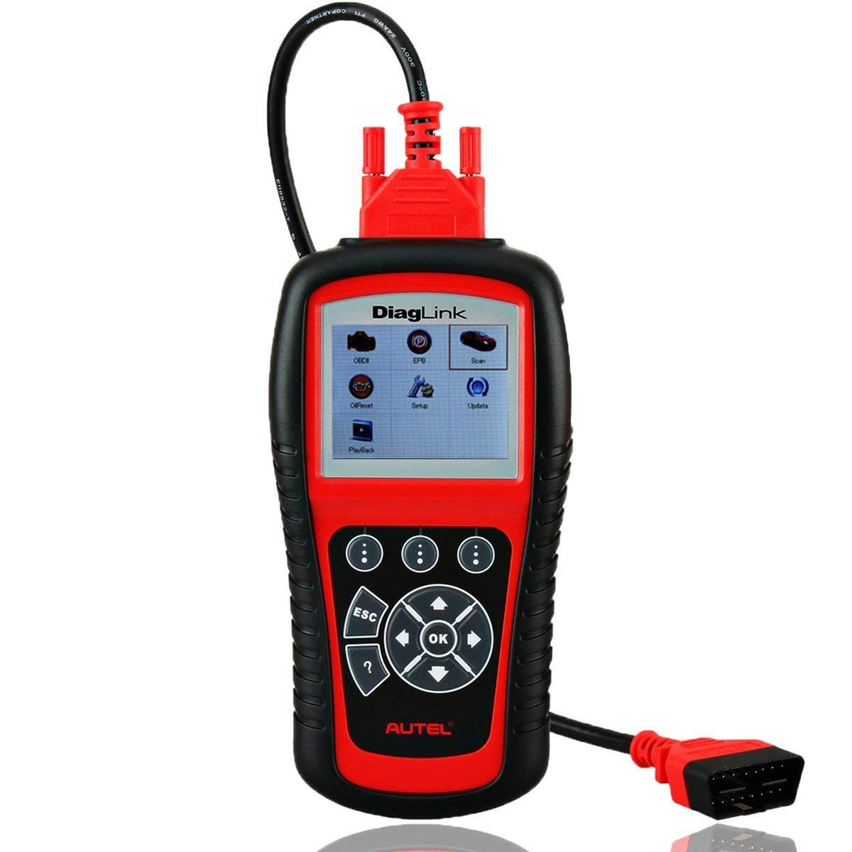 Autel Diaglink OBDII Code Reader Full Systems Diagnostic Scanner DIY ...