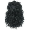 Wigs Human Hair, Black Handsome Cruly Wig Man Long Wig Men'S Wig Black ...