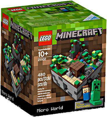 Pre-Owned LEGO CUUSOO Minecraft Micro World: The First Night 21102 ...