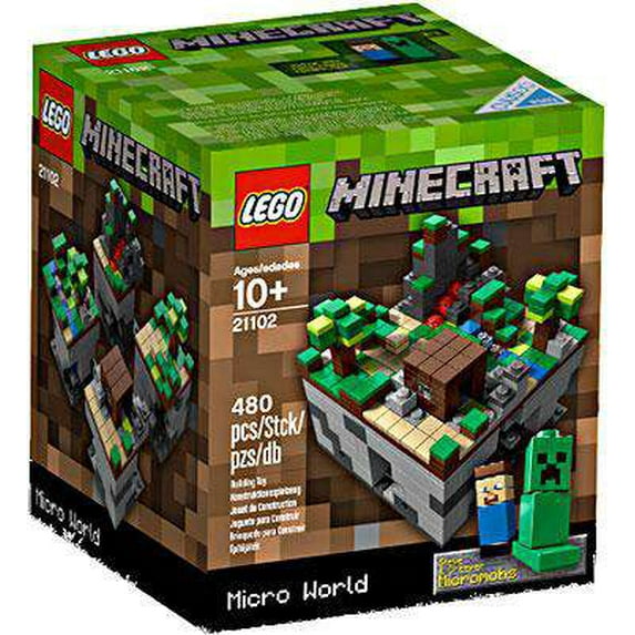Pre-Owned LEGO CUUSOO Minecraft Micro World: The First Night 21102 ...