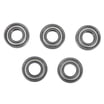 6902Z 15 x 28 x 7mm Metal Shielded Miniature Deep Groove Radial Ball ...