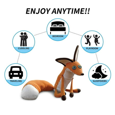 The Little Prince Cartoon Fox Doll Fox Stuffed Animals Toys Plush Toys ...