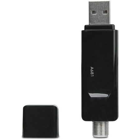 M USB 2.0 TV Tuner with Antenna, ATSC/QAM TV Tuner Stick for PC Laptop ...