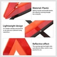 said Roadside Safety Reflective Warning Triangle Warning Triangle Frame ...